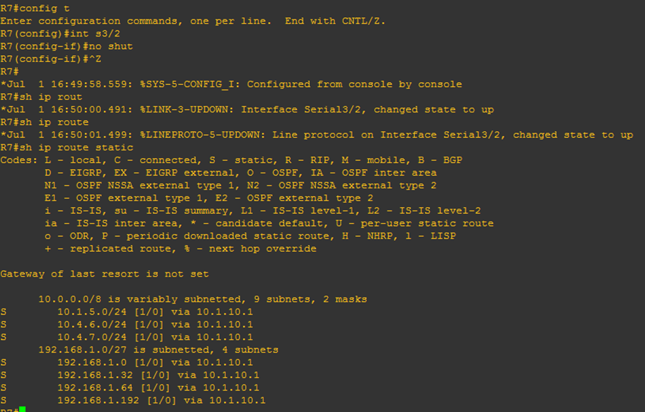 Floating Static Routes – NETWORK LESSON